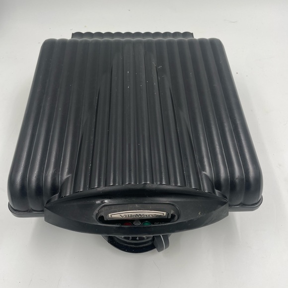 Kitchen | Villaware Waffle Maker Model 221 Black Maxi Belgian Waffler ...